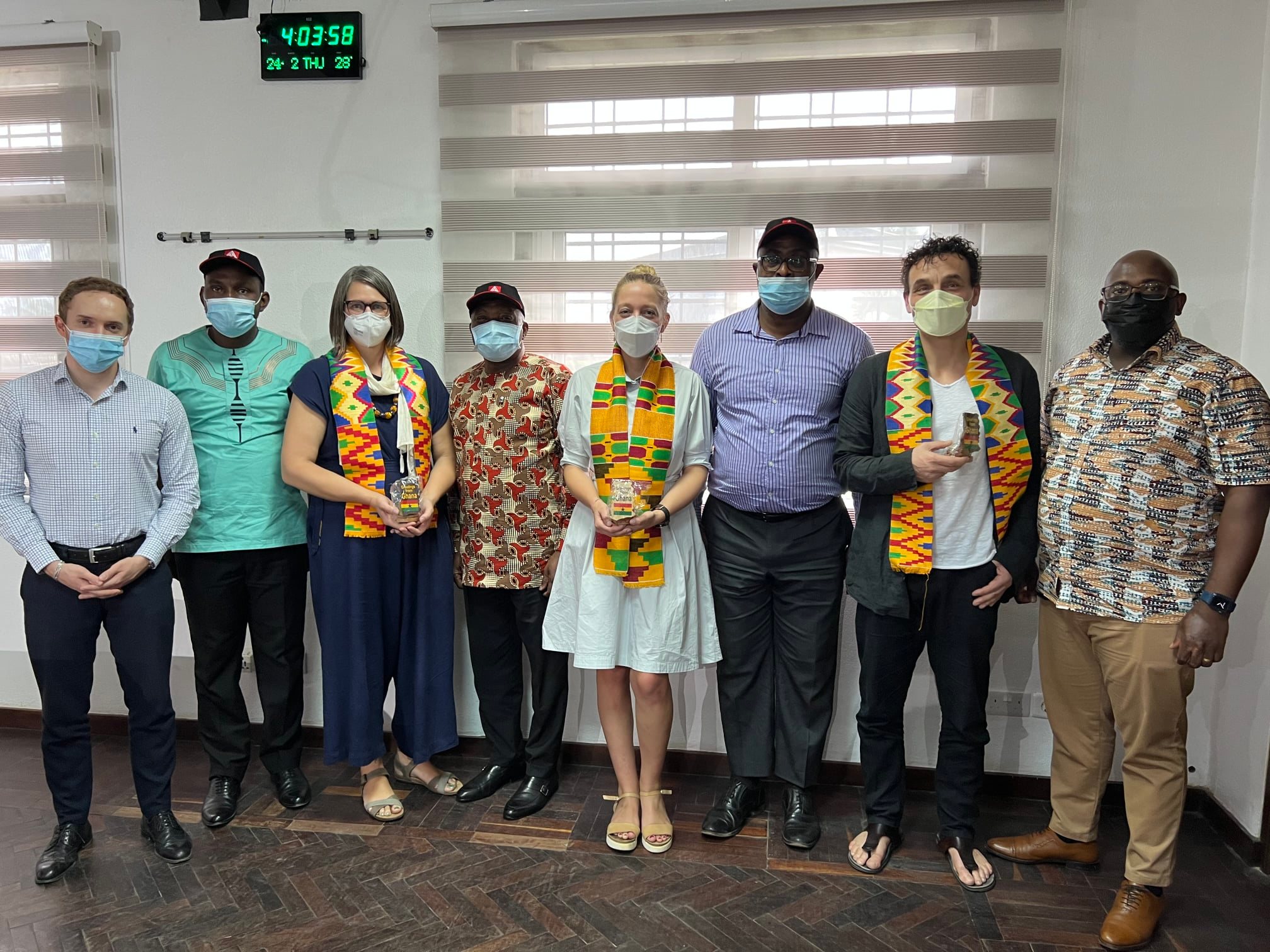 IG METALL/FES TUCC VISIT TO GHANA